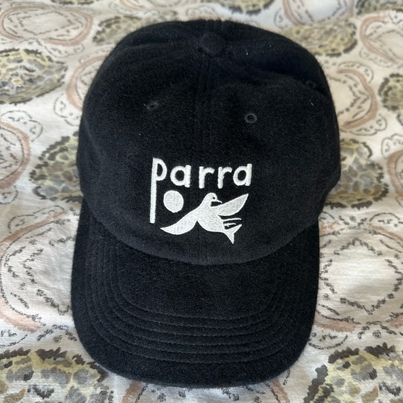 Parra | Accessories | Deadstock Ds Parra By Parra Logo Hat Black And ...